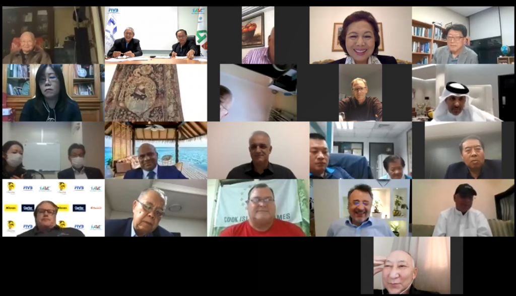 AVC BOARD OF ADMINISTRATION MEMBERS MEET VIA VIDEO CONFERENCE - Asian ...