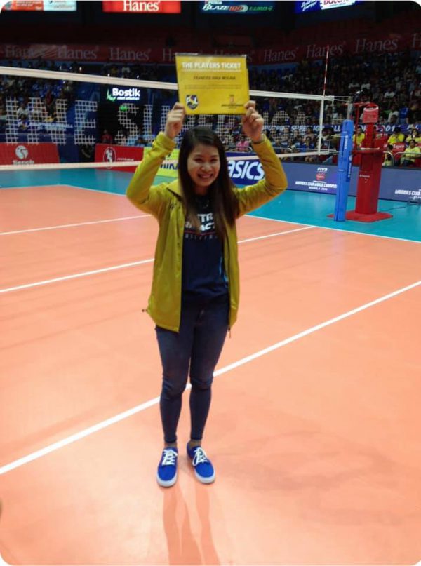 FRANCES MOLINA SHARES THE JOYS OF HER VOLLEYBALL JOURNEY - Asian ...