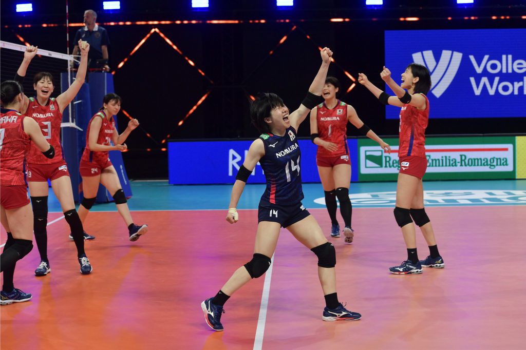 JAPAN CLAIM THREE WINS IN A ROW IN VNL - Asian Volleyball Confederation