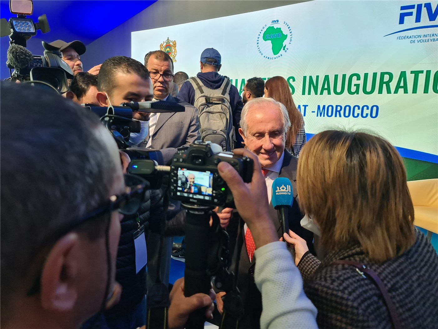FIVB PRESIDENT PARTICIPATES IN CAVB HEADQUARTERS INAUGURATION - Asian ...
