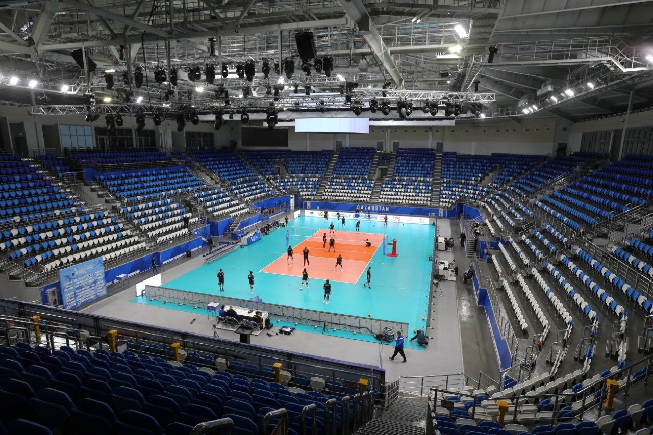 COMPETITION SITE READY FOR SEMEY-HOSTED 2022 ASIAN WOMEN'S CLUB ...