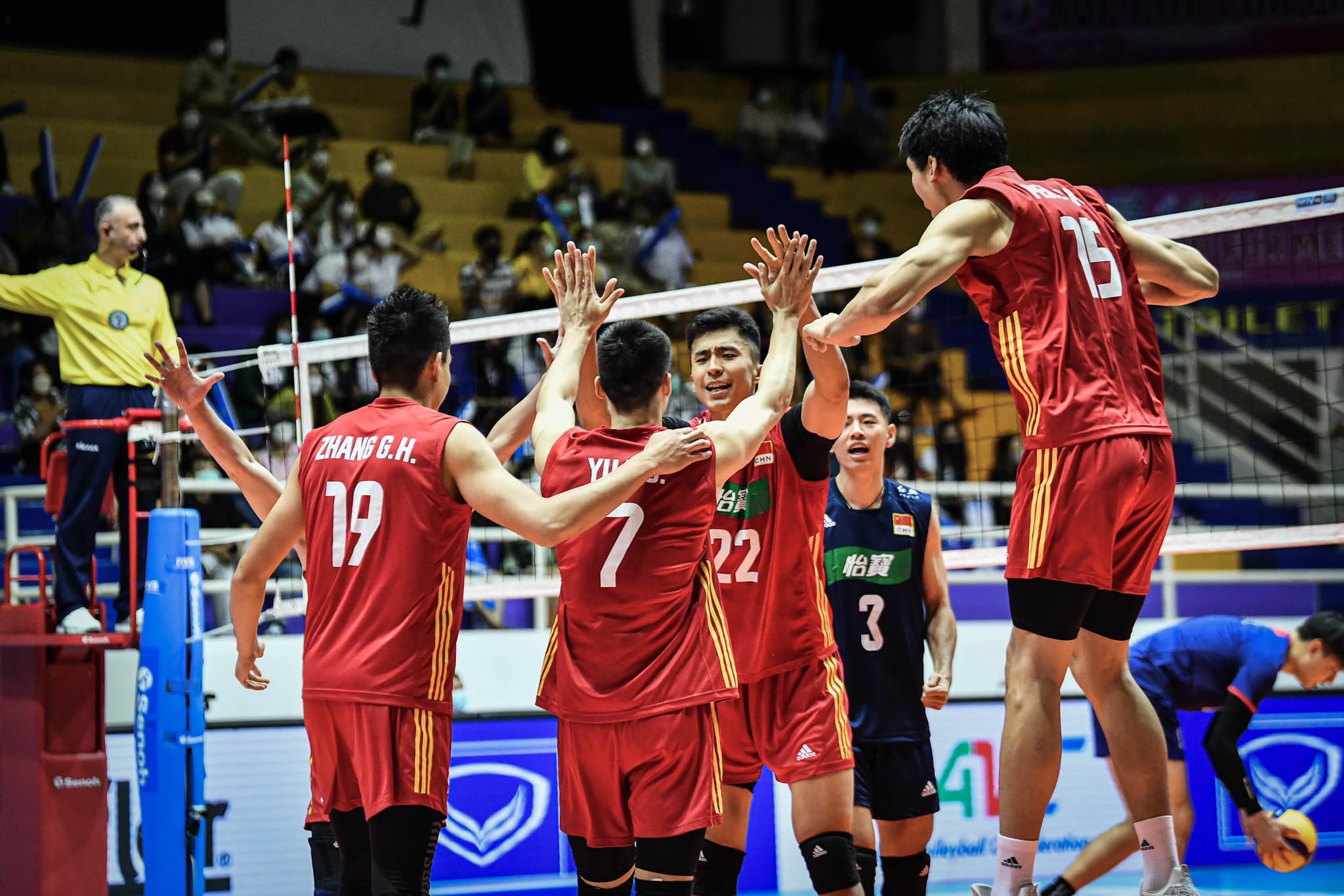 CHINA PUT IT PAST CHINESE TAIPEI IN HARD-FOUGHT FOUR-SETTER IN 2022 AVC ...
