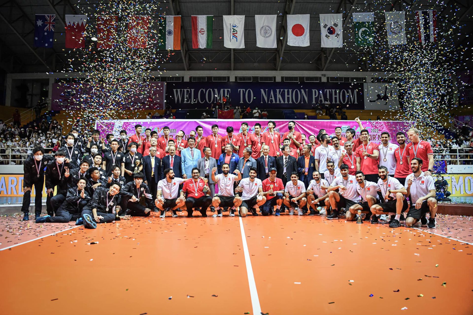 CHINA CROWNED 2022 AVC CUP FOR MEN CHAMPIONS – Asian Volleyball ...