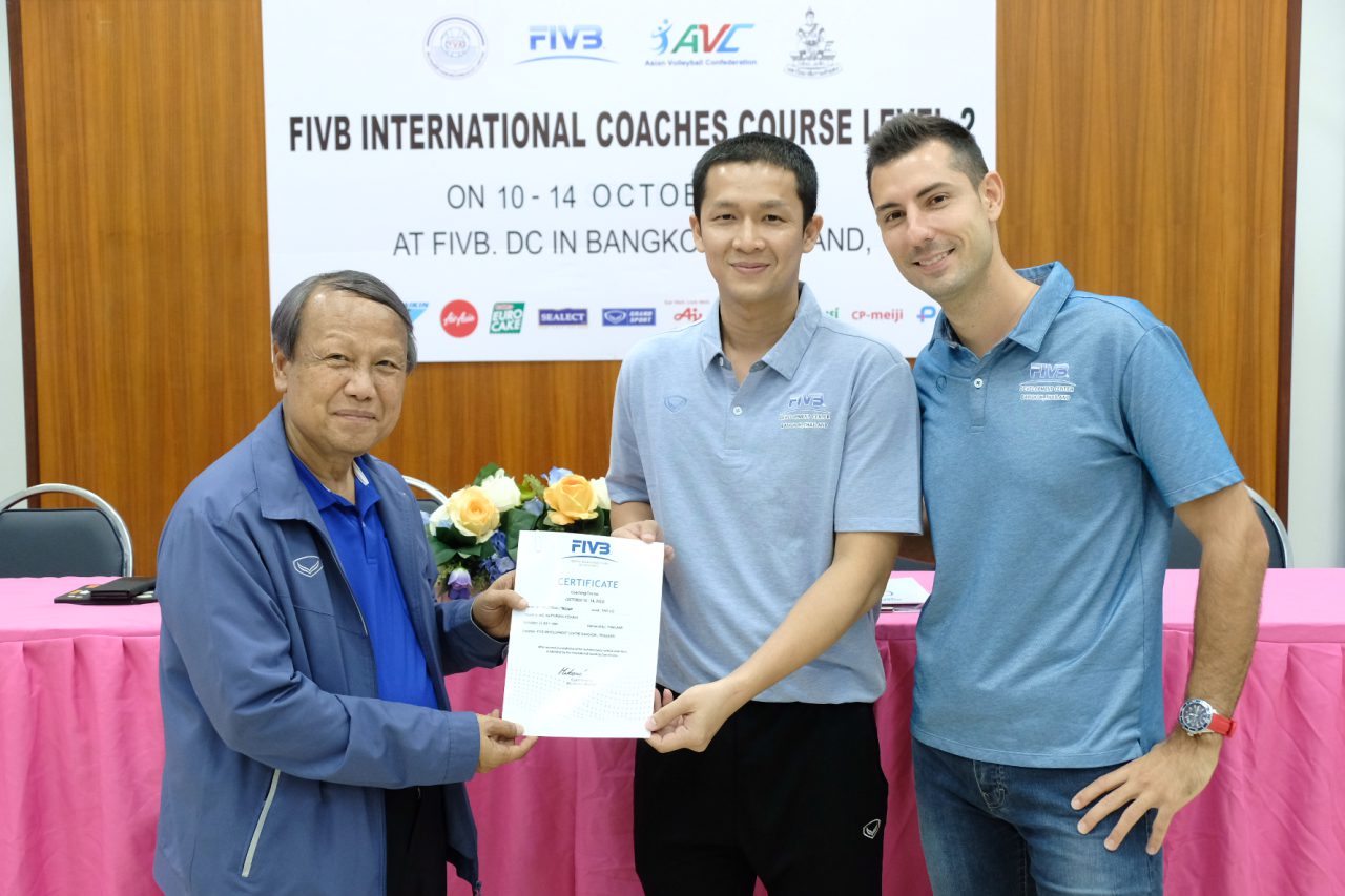 FIVB INTERNATIONAL LEVEL-2 COACHES COURSE SUCCESSFULLY DELIVERED IN ...