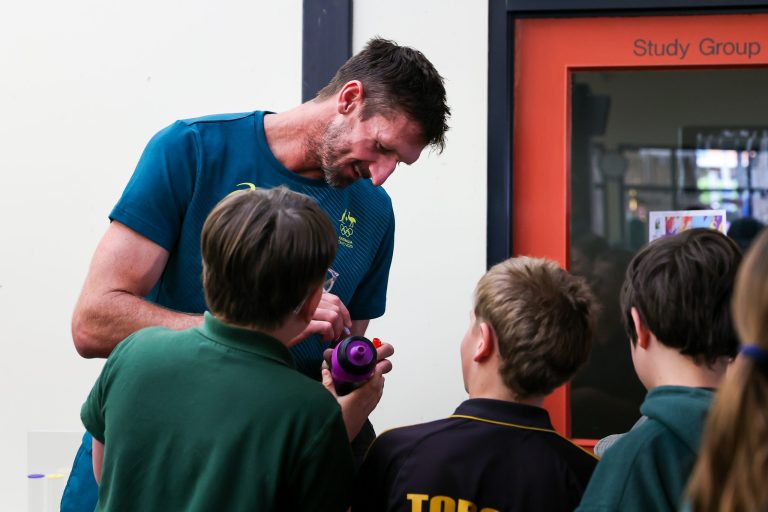 OLYMPIAN CHRIS MCHUGH VISITS TORQUAY COLLEGE TO INSPIRE CHILDREN AND ...