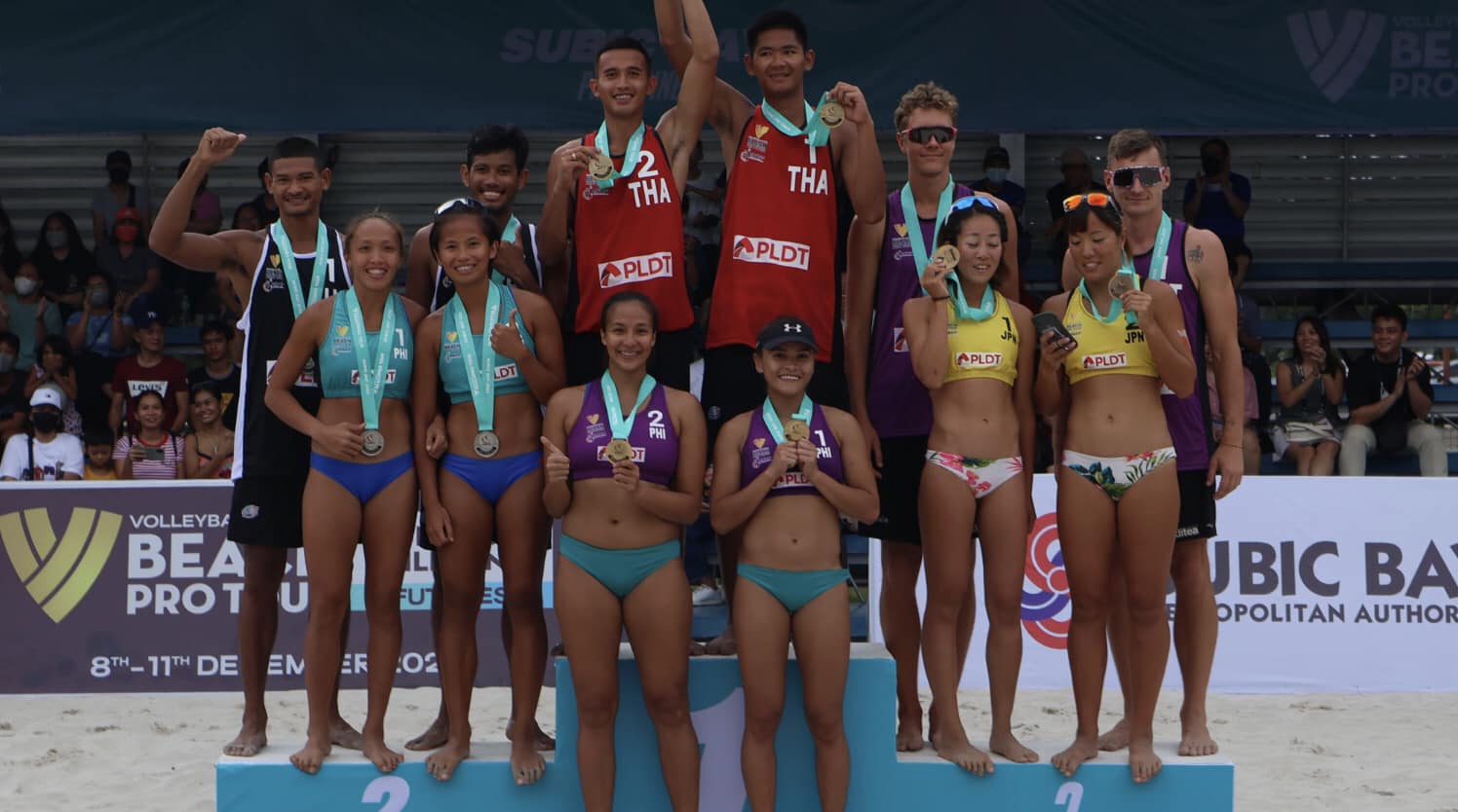 Filipinas Rondina Gonzaga Win Gold In Volleyball World Beach Pro Tour
