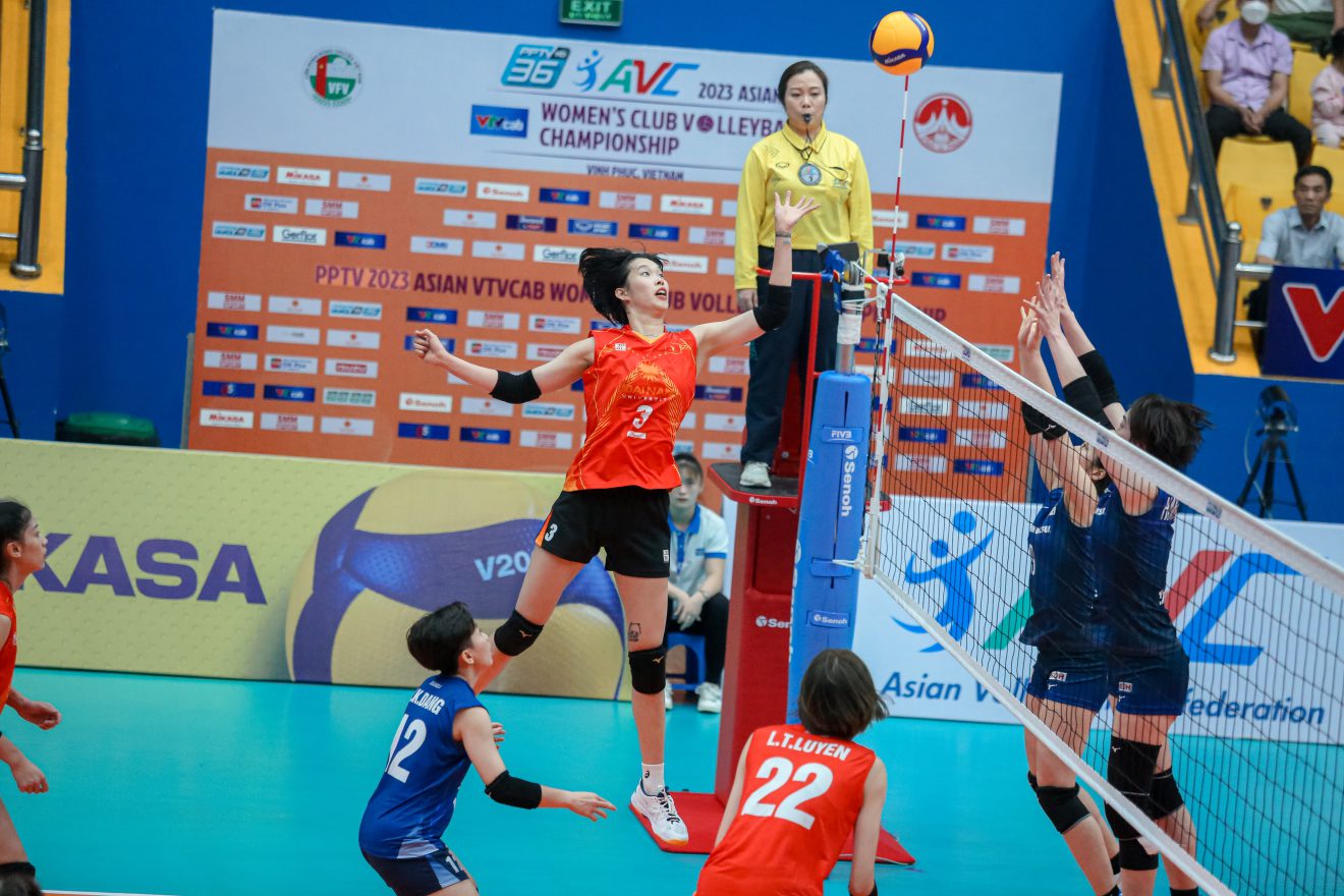 SPORT CENTER 1 HAND HISAMITSU SPRINGS ANOTHER SETBACK IN 2023 ASIAN WOMEN’S CLUB CHAMPIONSHIP ...