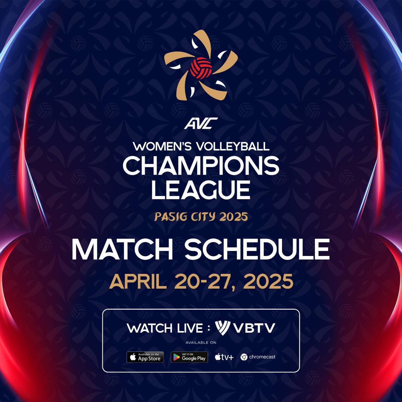 STAGE SET, MATCH SCHEDULE UNVEILED FOR 1ST AVC WOMEN’S CHAMPIONS LEAGUE ...