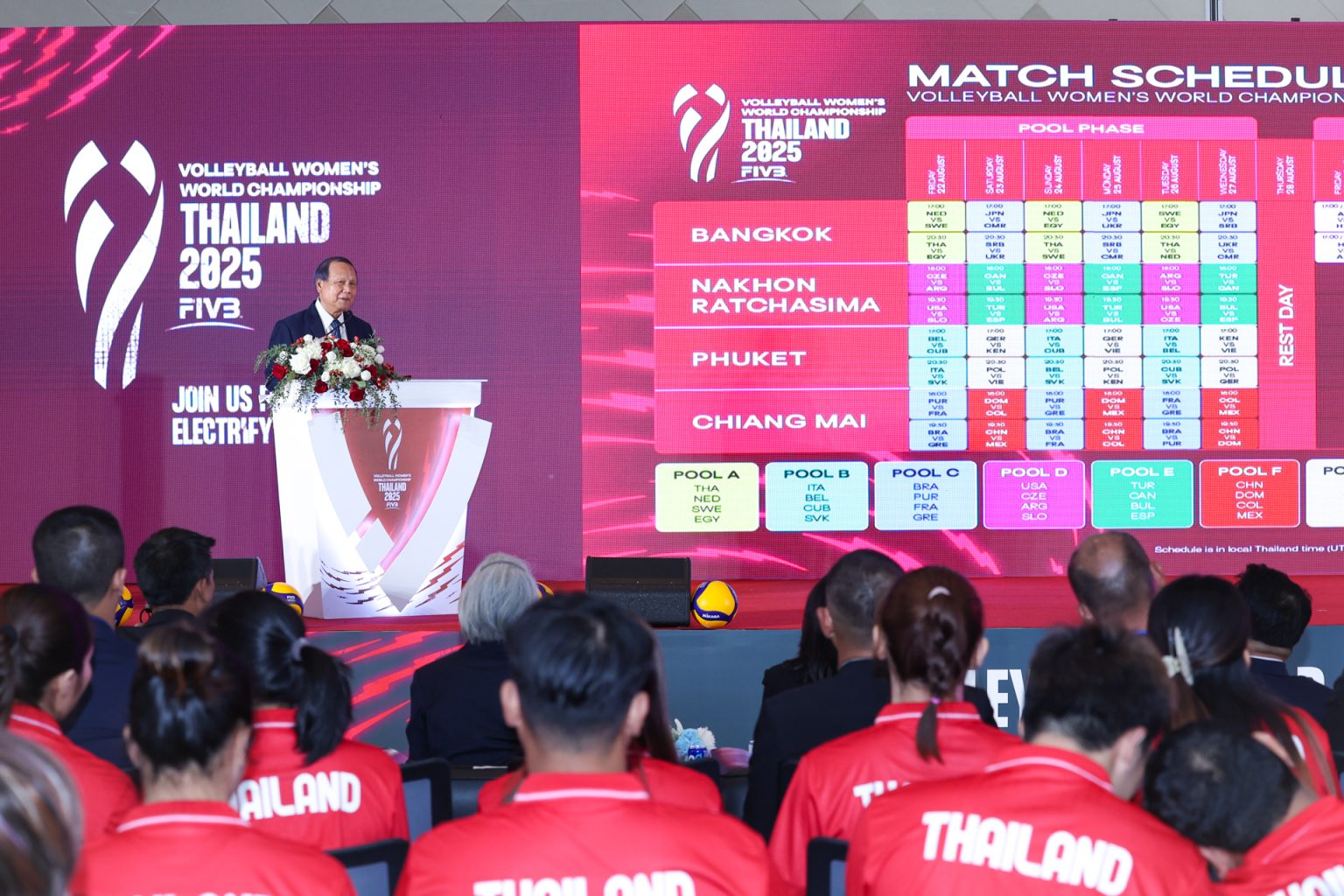 THAILAND MAKES HISTORY AS HOST OF THE FIVB VOLLEYBALL WOMEN’S WORLD ...