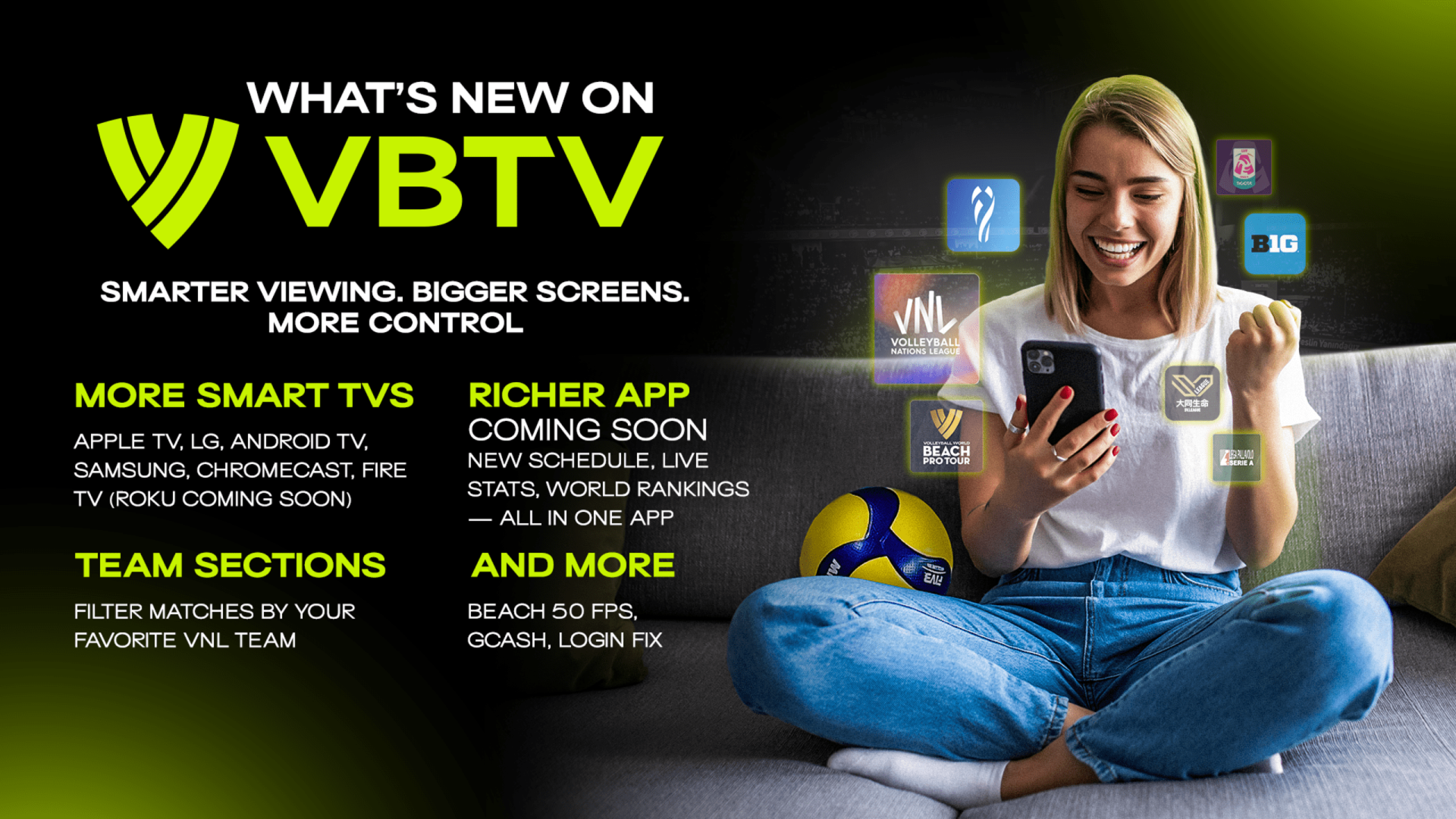 VBTV PRESENTS UPDATED EXPERIENCE TO USERS – Asian Volleyball Confederation